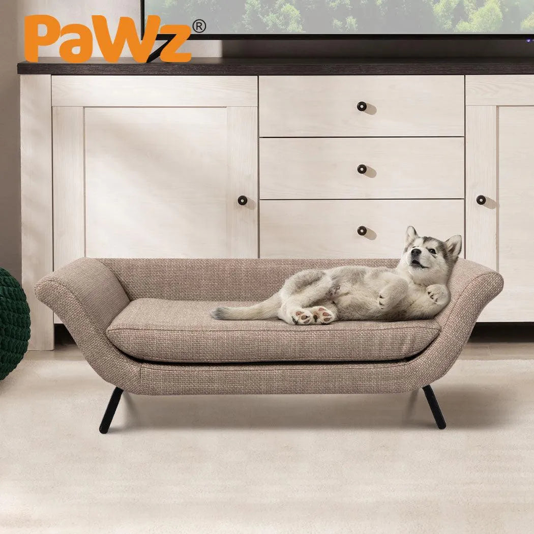 Raised Dog Lounge Bed – Elevated Sofa Style