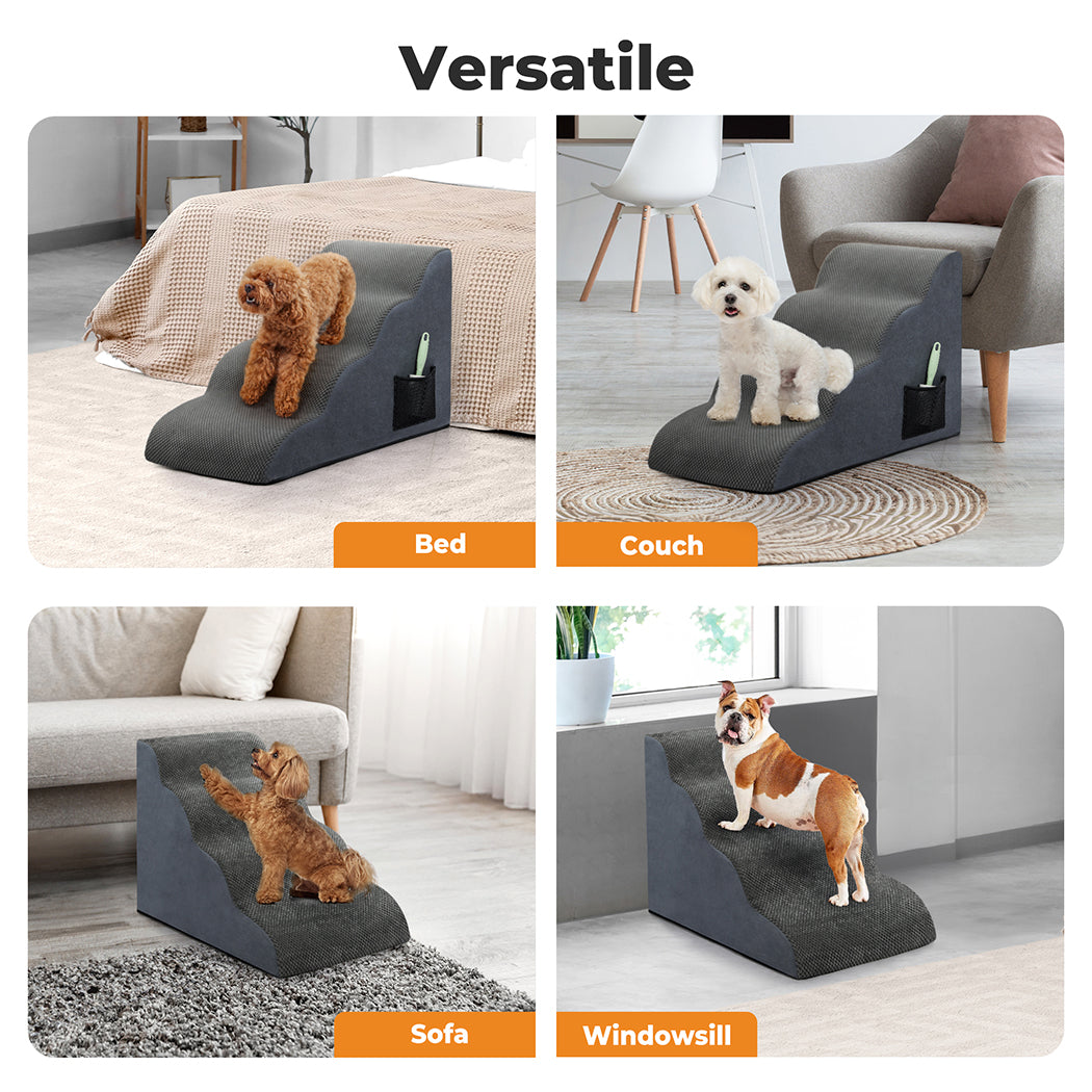 Foam Pet Steps for Small & Large Dogs - Non-Slip