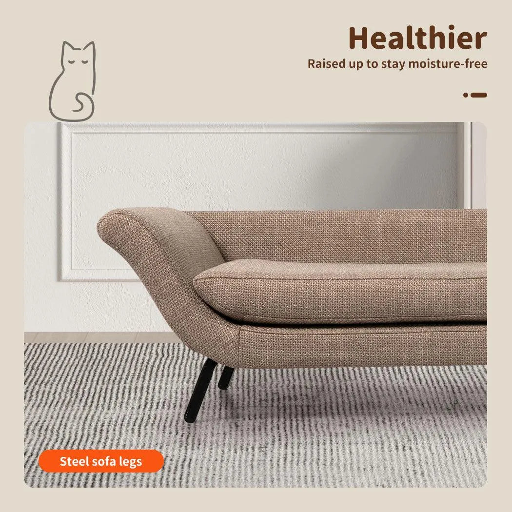 Raised Dog Lounge Bed – Elevated Sofa Style