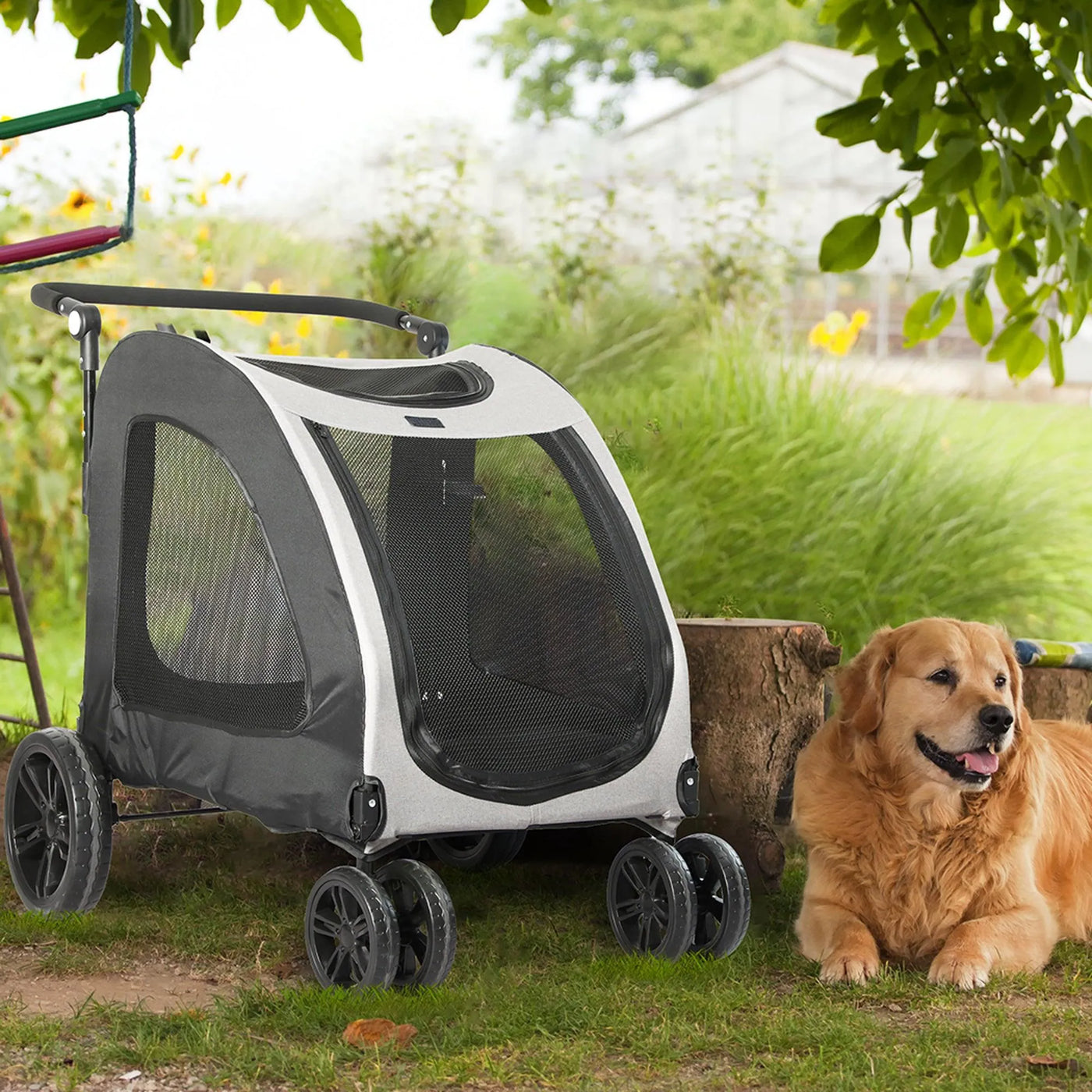 PaWz Pet Stroller 4 Wheel — petpawz.com.au
