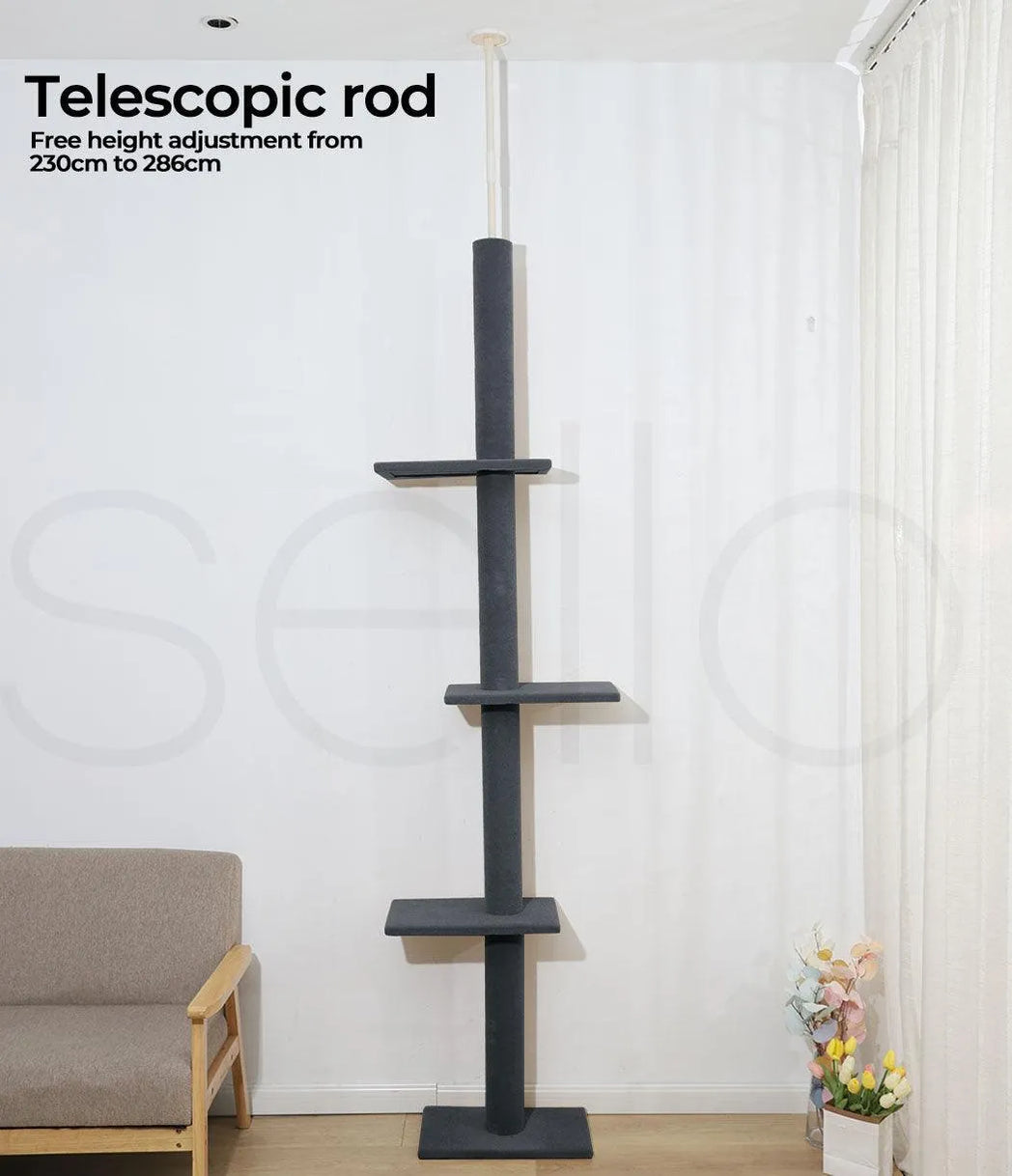 Floor to Ceiling Cat Tree Tower | PaWz Australia