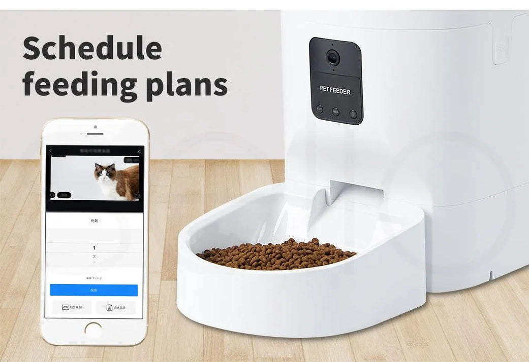 Automatic Dog Feeder with Camera | PaWz Australia — petpawz.com.au