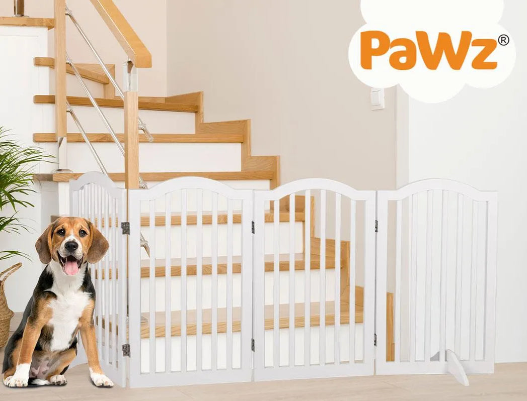 Freestanding Pet Gate | Wooden Pet Gate | PaWz Australia — petpawz.com.au