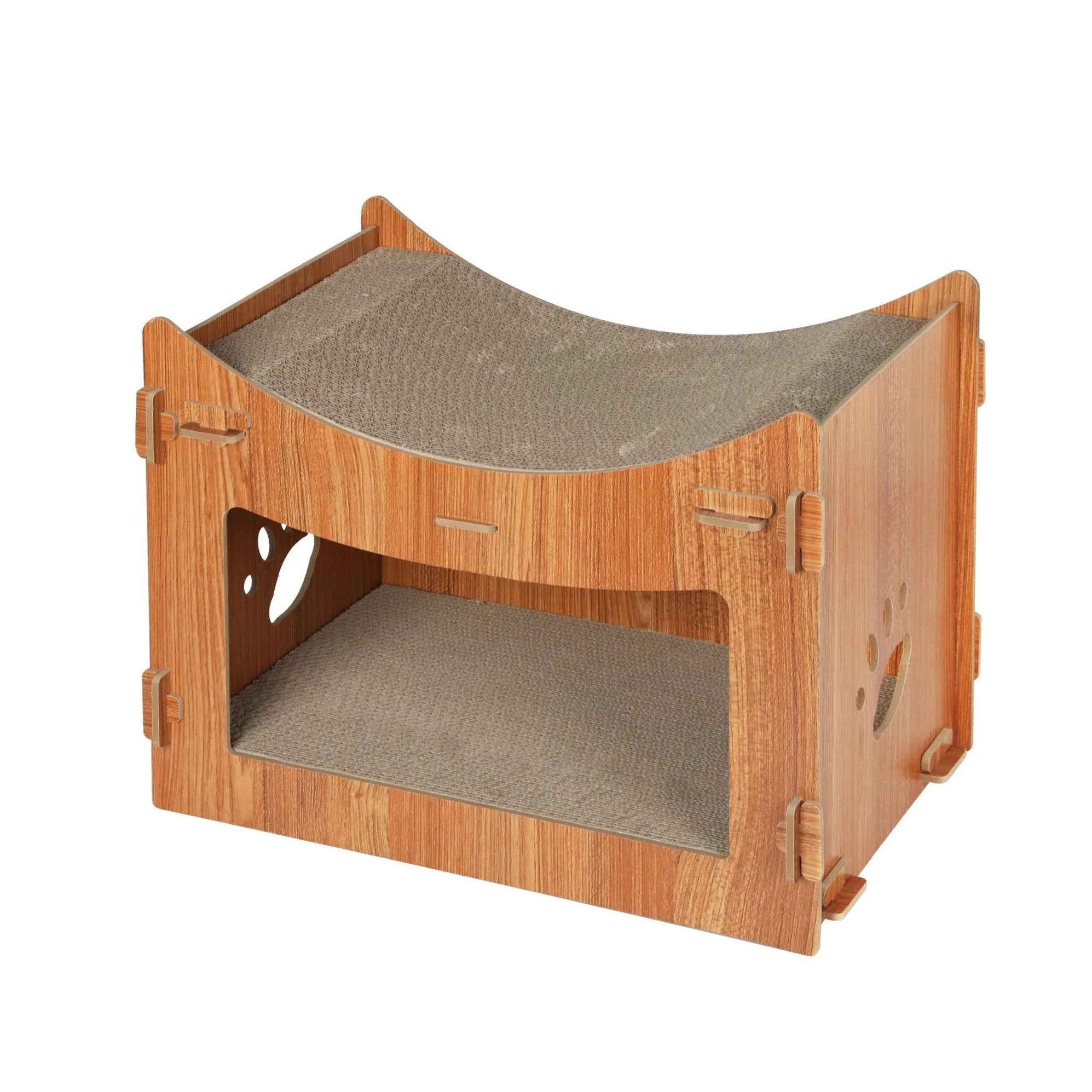 Cat Scratching Board Corrugated Cardboard - Box
