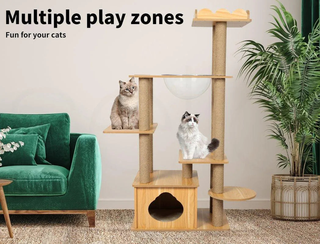 PaWz Cat Tree Tower Scratching Post