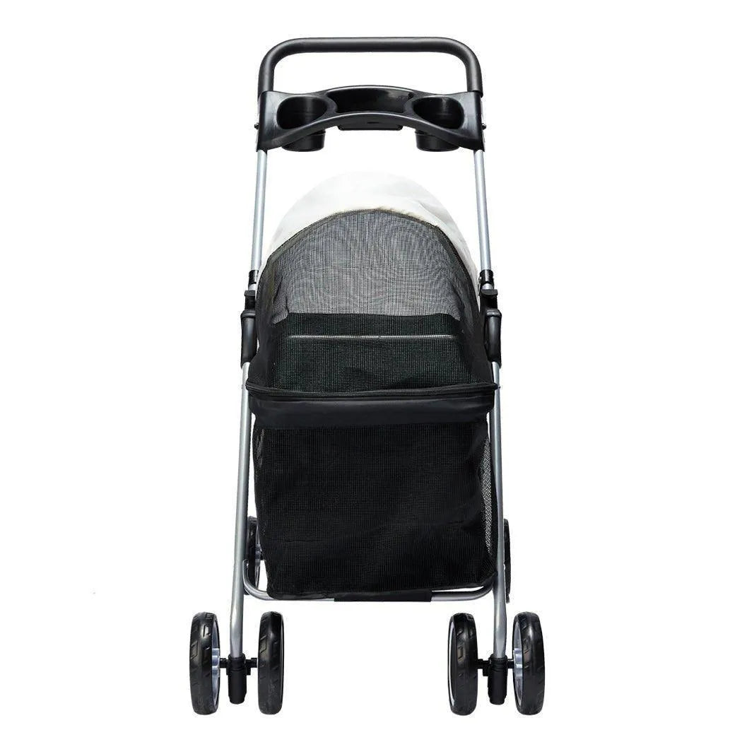 Large Pet Stroller | Dog Cat Pushchair | Foldable Pram