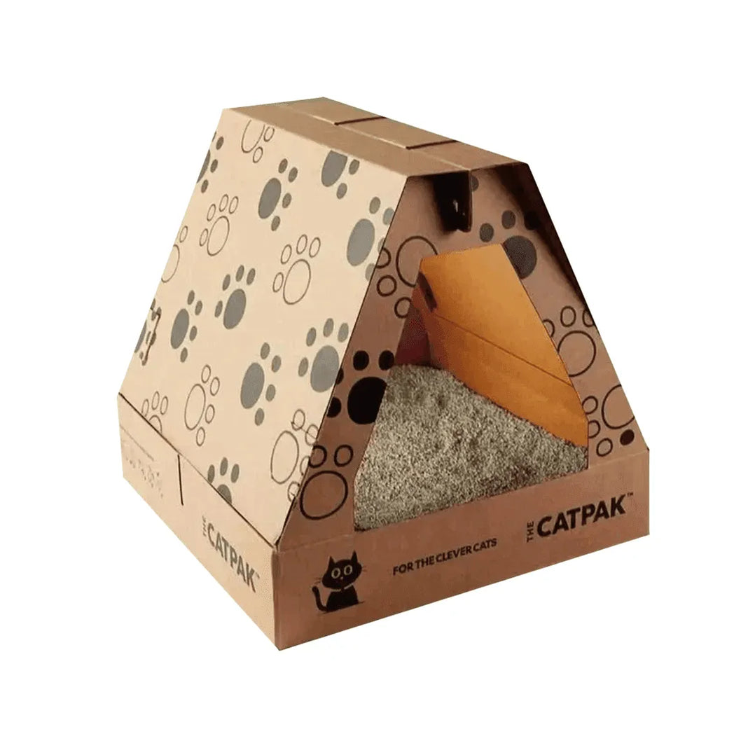 Disposable Cat Litter Trays with Litter CATPAK